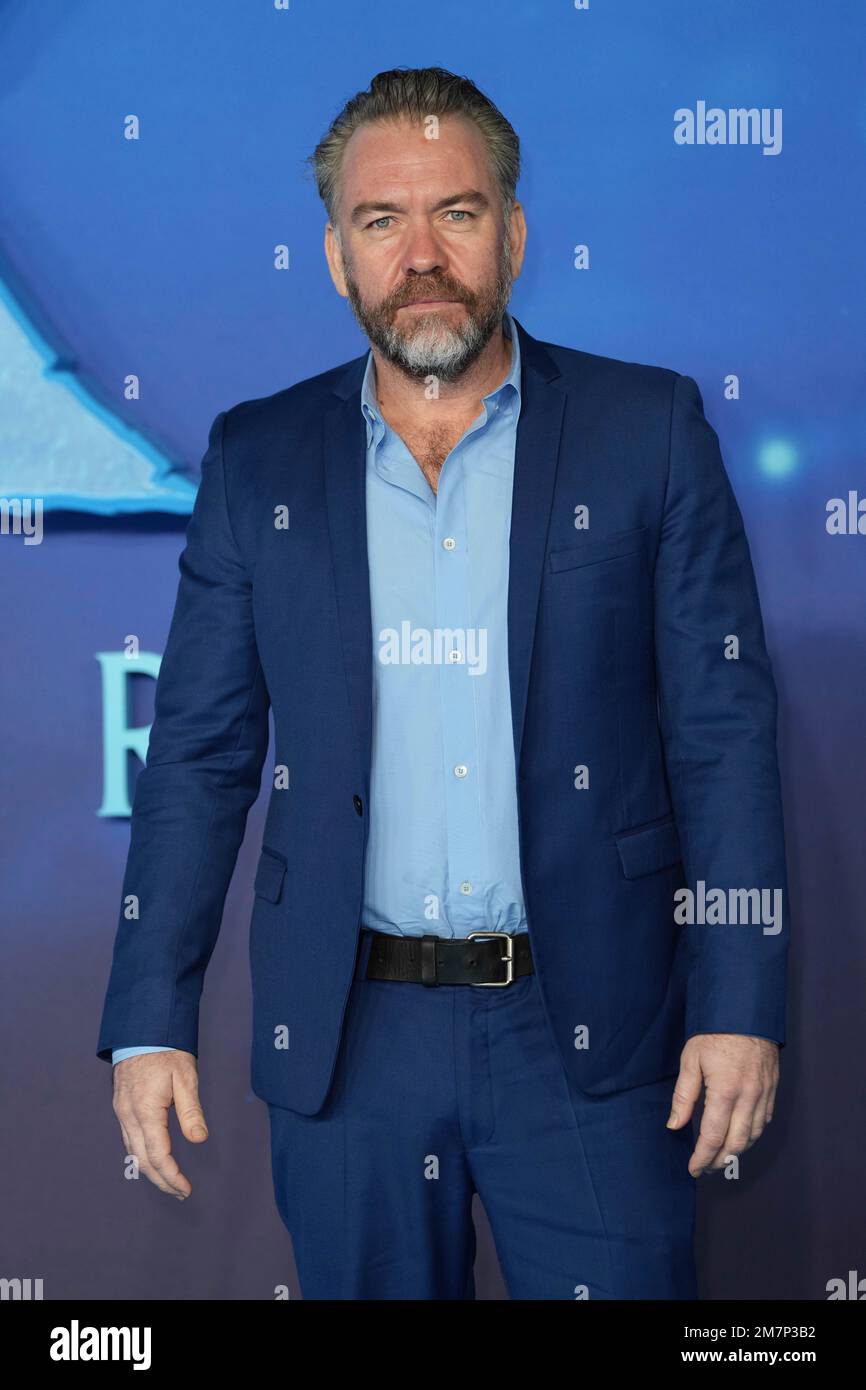 Brendan Cowell poses for photographers upon arrival at the World ...