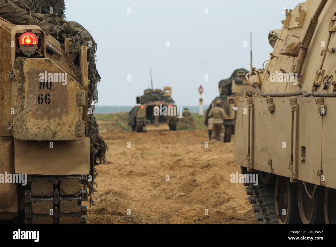 U.S. Soldiers assigned to the 4th Squadron, 10th Cavalry Regiment, 3rd ...