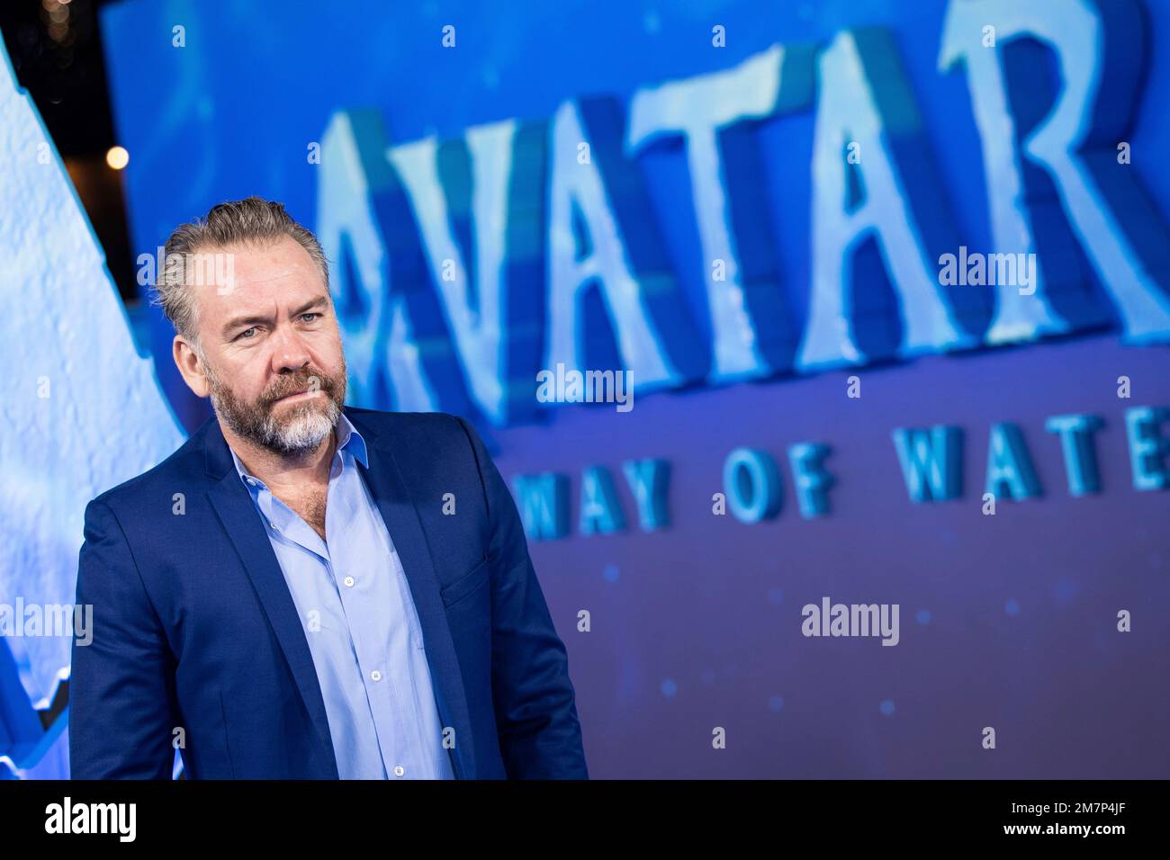 Brendan Cowell poses for photographers upon arrival at the World ...