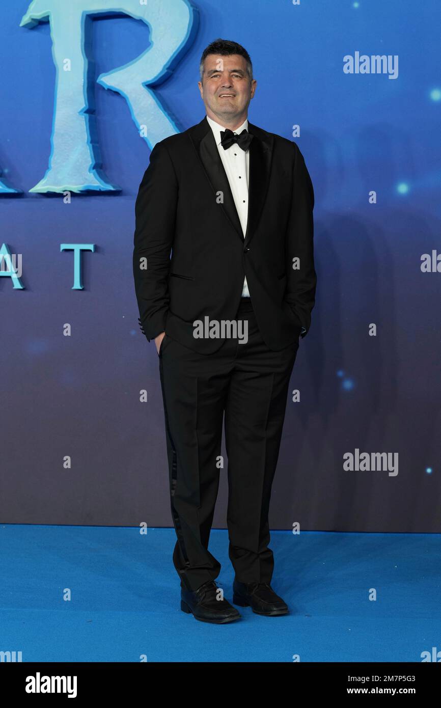 Eric Saindon poses for photographers upon arrival at the World premiere ...