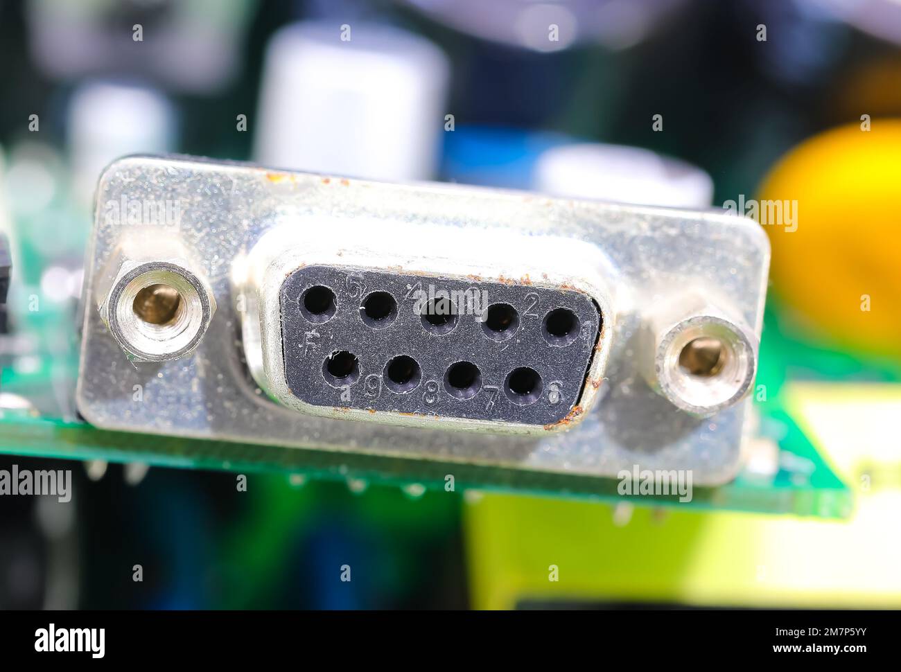 9 pin serial port hi-res stock photography and images - Alamy