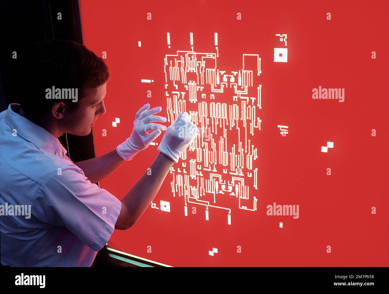 Air force small computer hi-res stock photography and images - Alamy