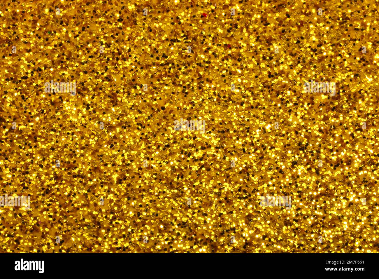 Golden wide shimmer background with reflective glitter material Stock ...