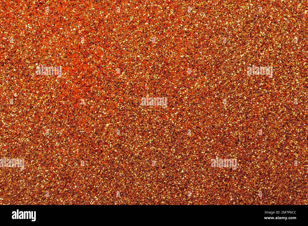 Orange Like copper shimmer background with reflective glitter material ...