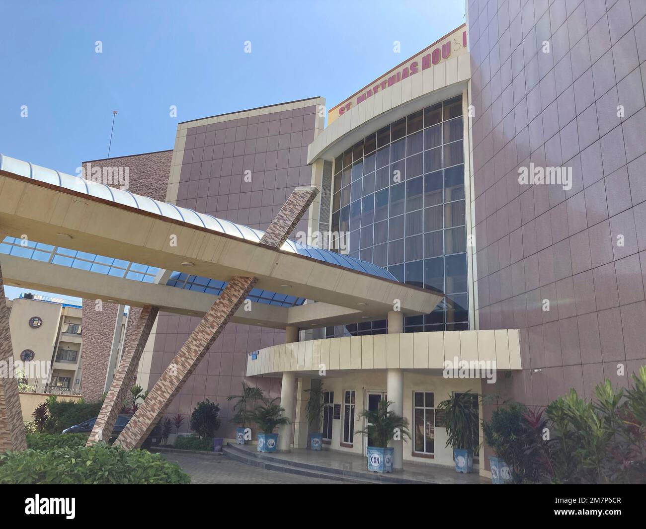 St. Mathias House, Church of Nigeria Anglican Communion National Secretariat, is photographed in ...
