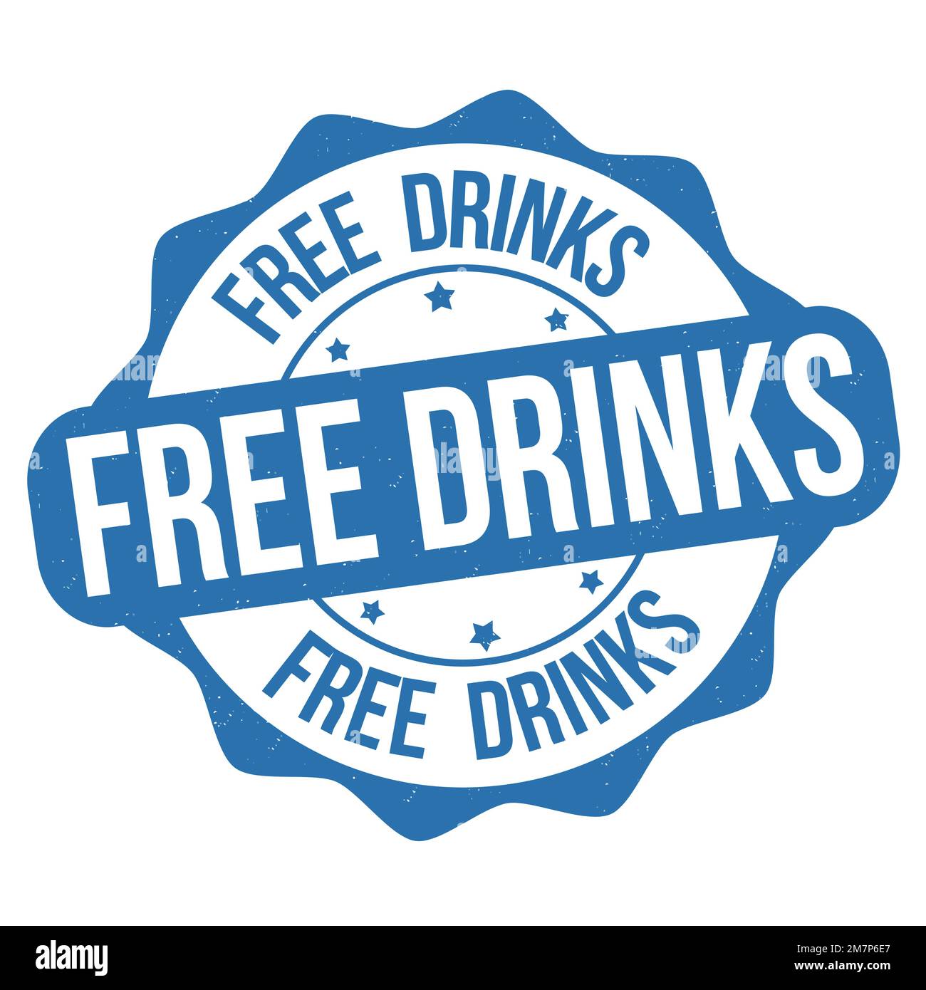 Free drinks grunge rubber stamp on white background, vector ...