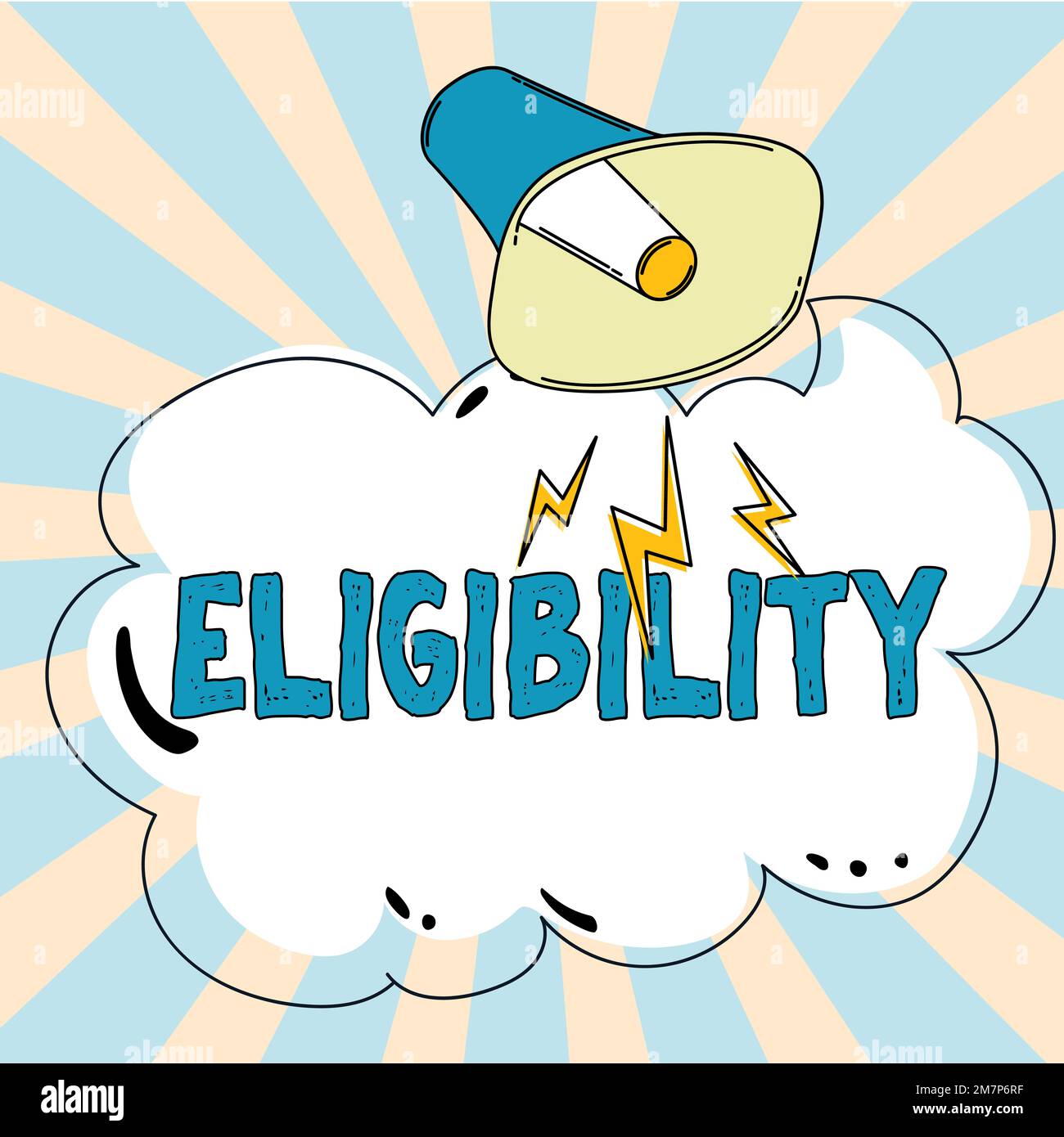 Hand writing sign Eligibility. Internet Concept State of having the ...