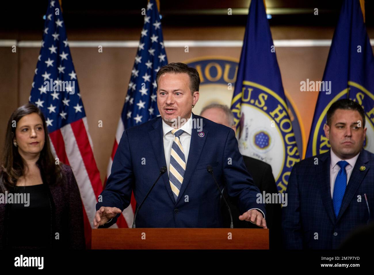 United States Representative Michael Cloud (Republican of Texas) offers ...