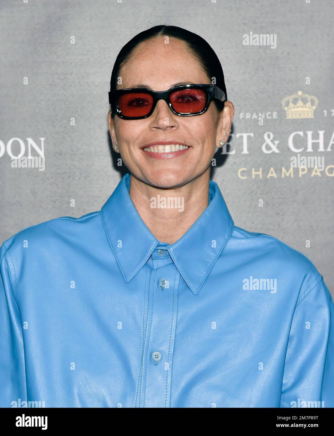 Sue Bird attends the Moet & Chandon holiday season celebration at David ...