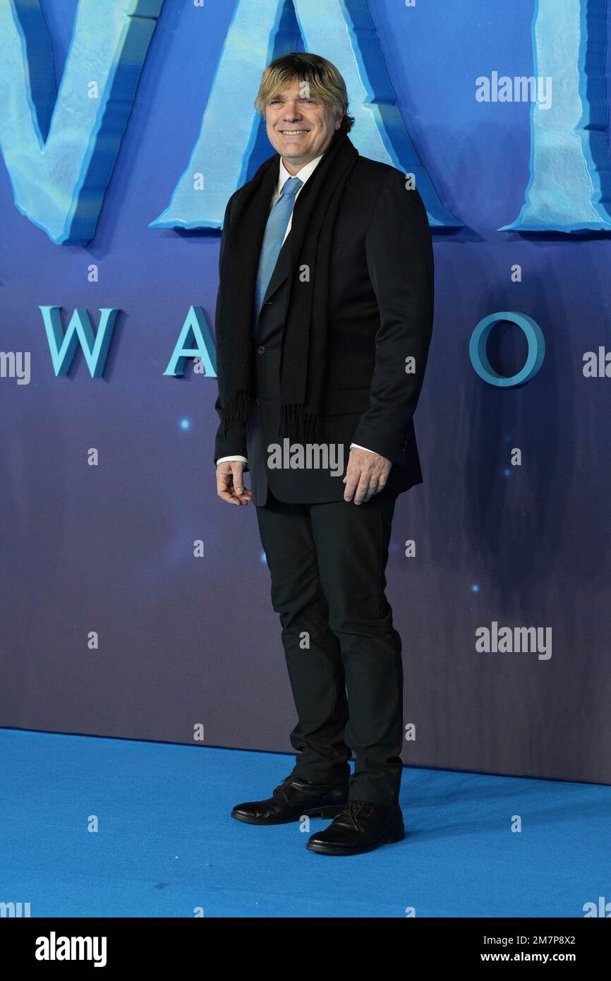 Simon Franglen poses for photographers upon arrival at the World ...