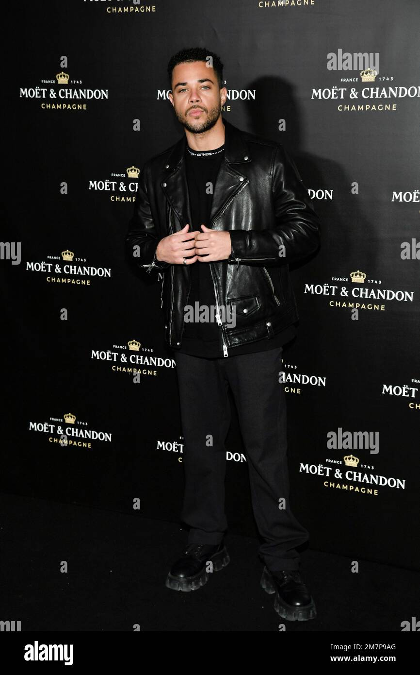 Nick Creegan attends the Moet & Chandon holiday season celebration at ...