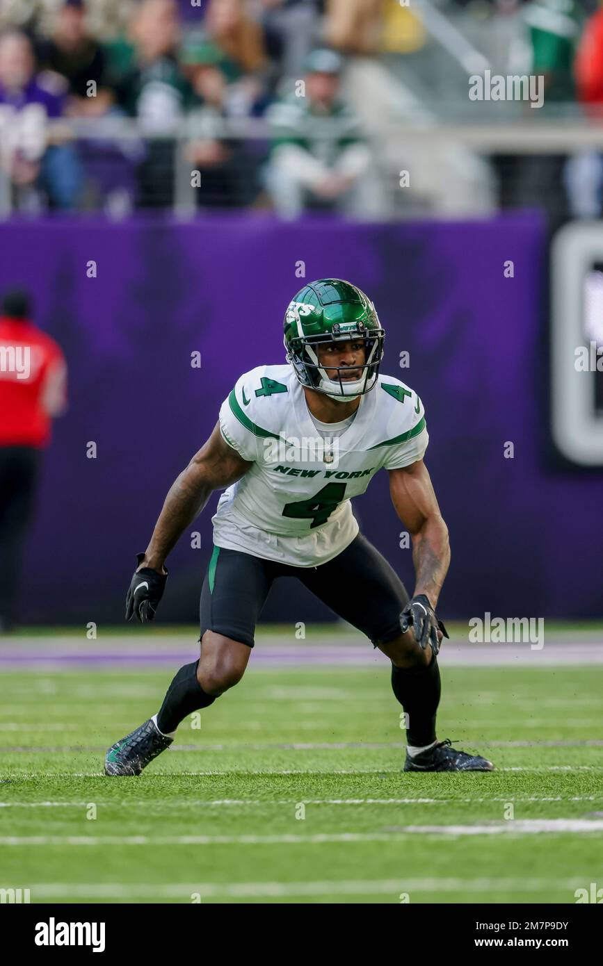 New York Jets cornerback D.J. Reed (4) in action against the Minnesota ...