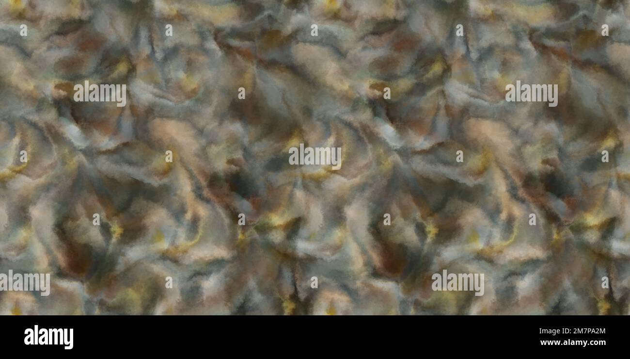 Marbled decorative vintage seamless border. Natural crystal earthen ...