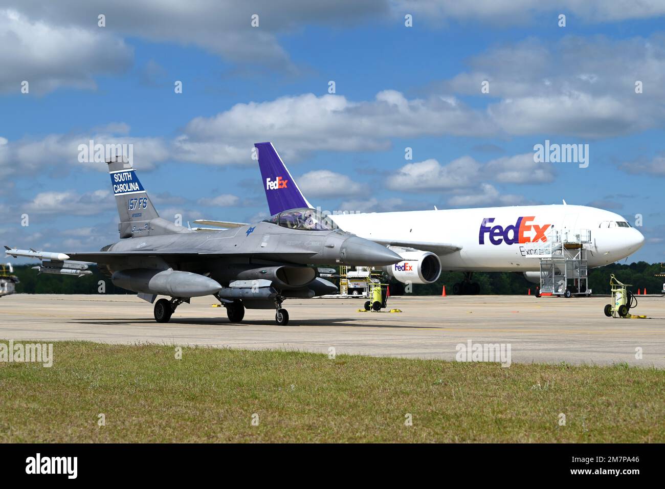 U.S. Air Force Airmen from the 169th Fighter Wing return from Sentry ...