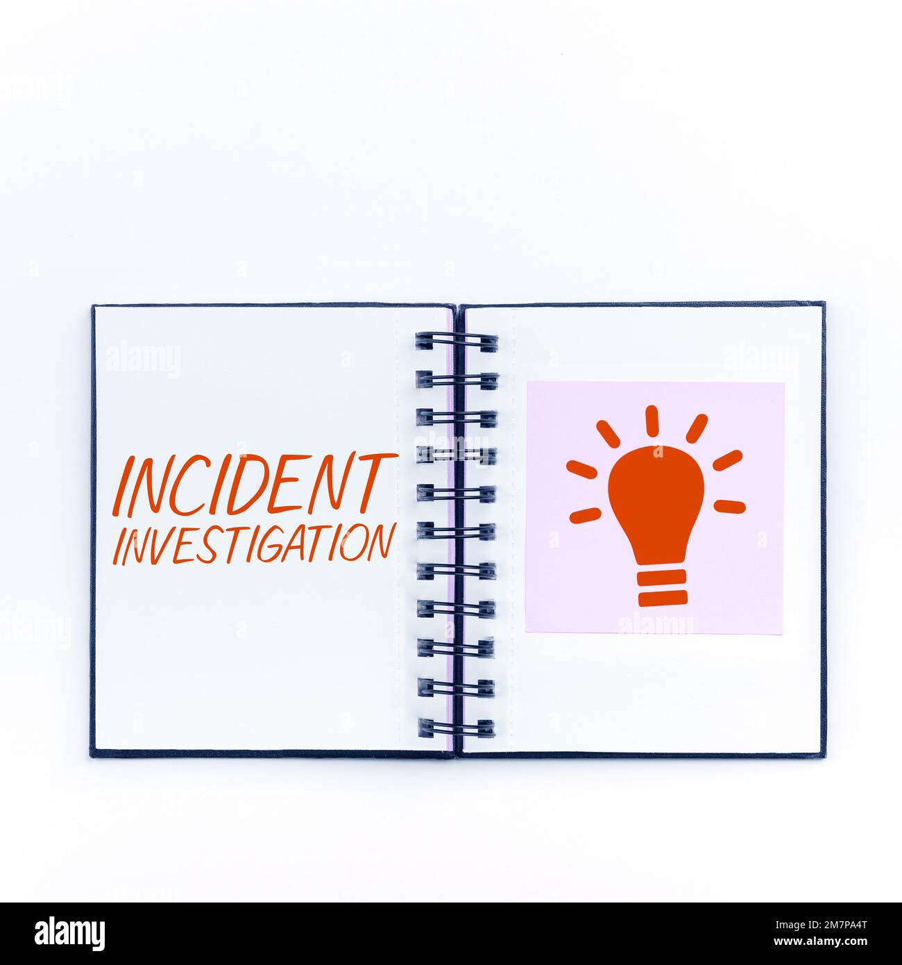 Text sign showing Incident Investigation. Business idea responsible for ...