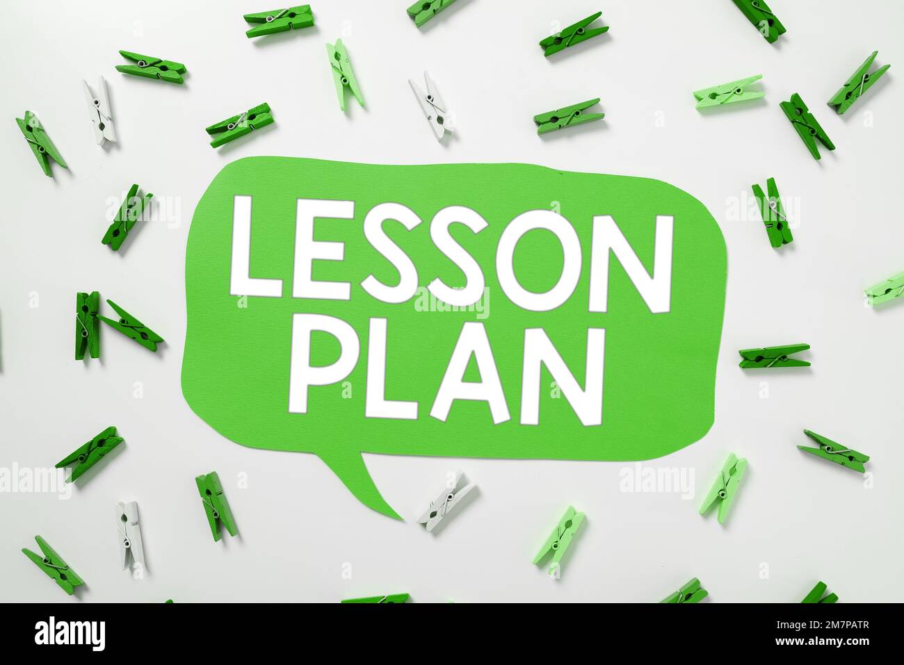 Conceptual display Lesson Plan. Word for a teacher's detailed ...