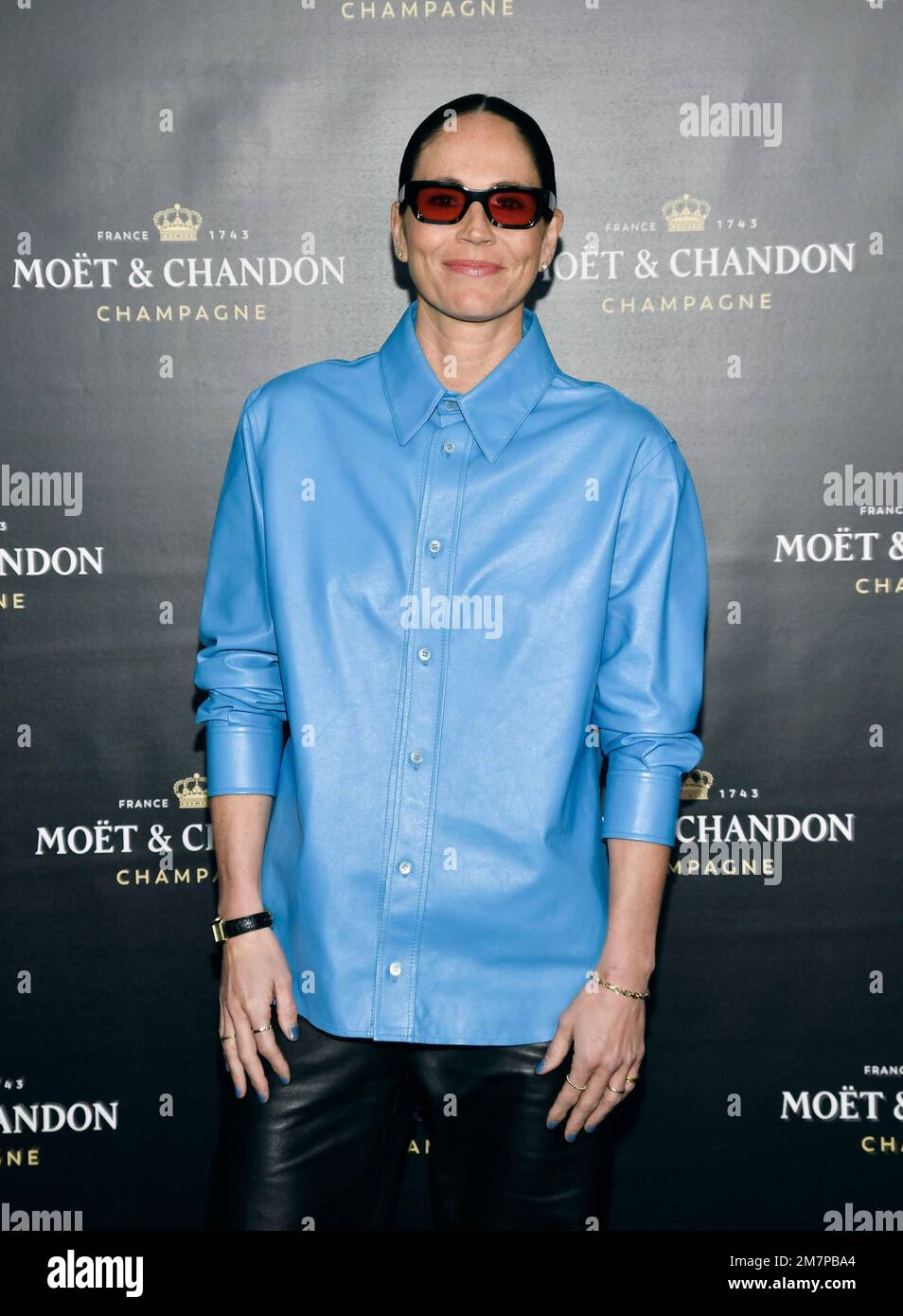Sue Bird attends the Moet & Chandon holiday season celebration at David ...
