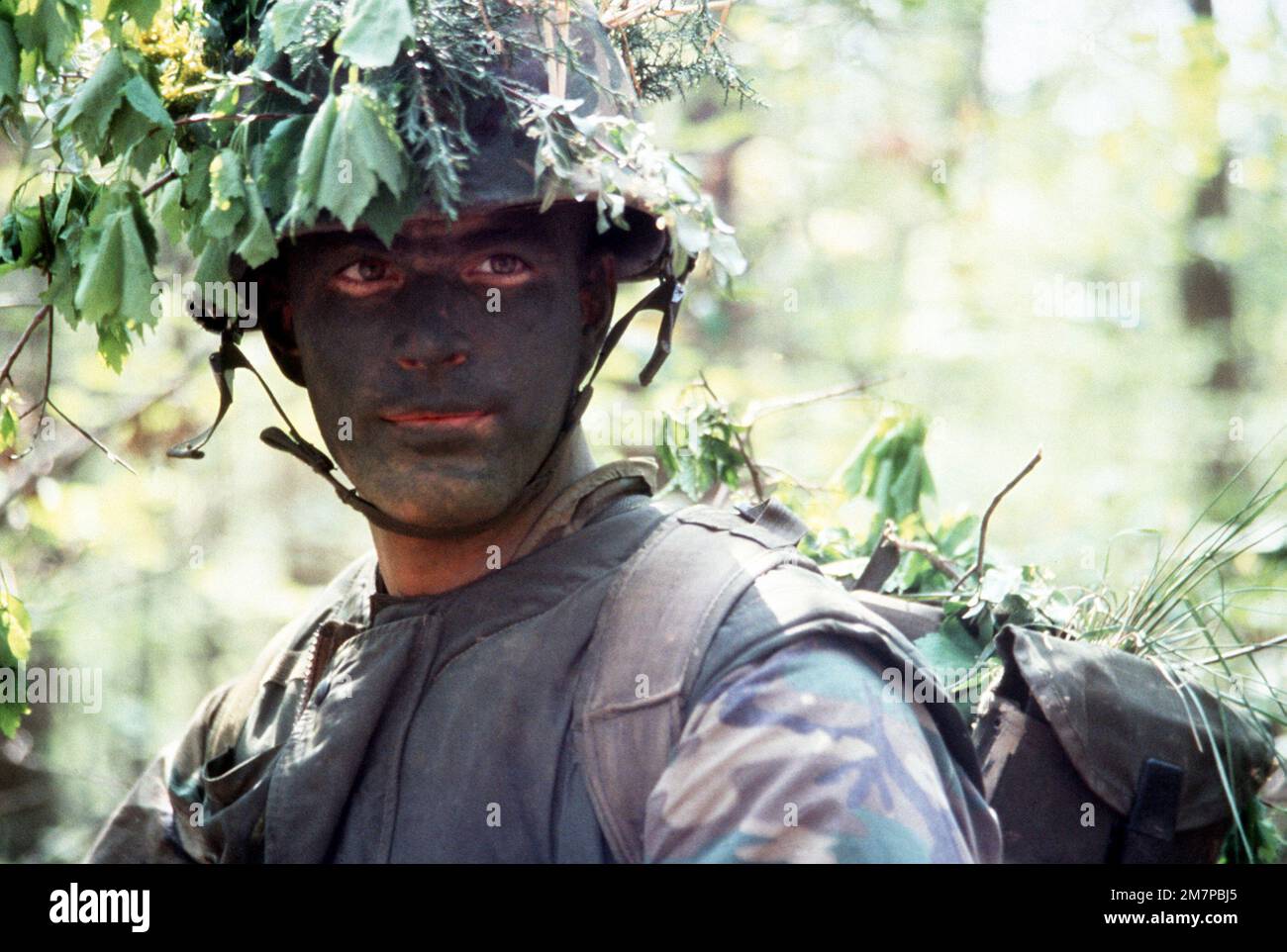 Combat face paint hi-res stock photography and images - Alamy
