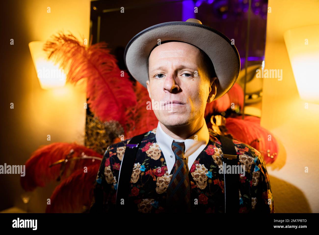 Berlin, Germany. 10th Jan, 2023. Alexander Scheer, actor, attends the ...