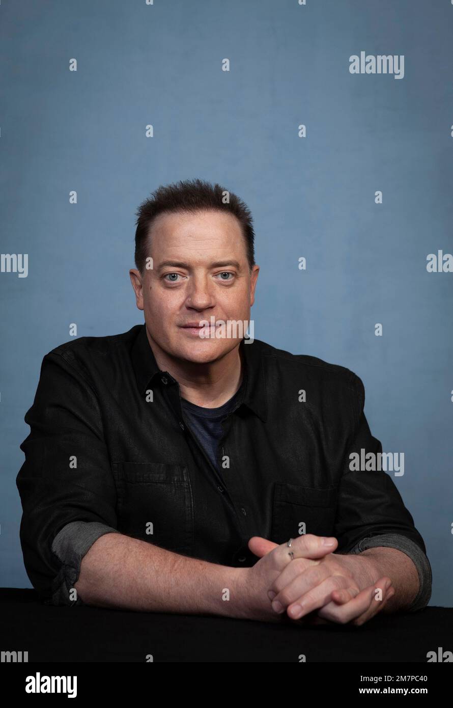 Brendan Fraser poses for a portrait in Los Angeles on Friday, Nov. 18 ...