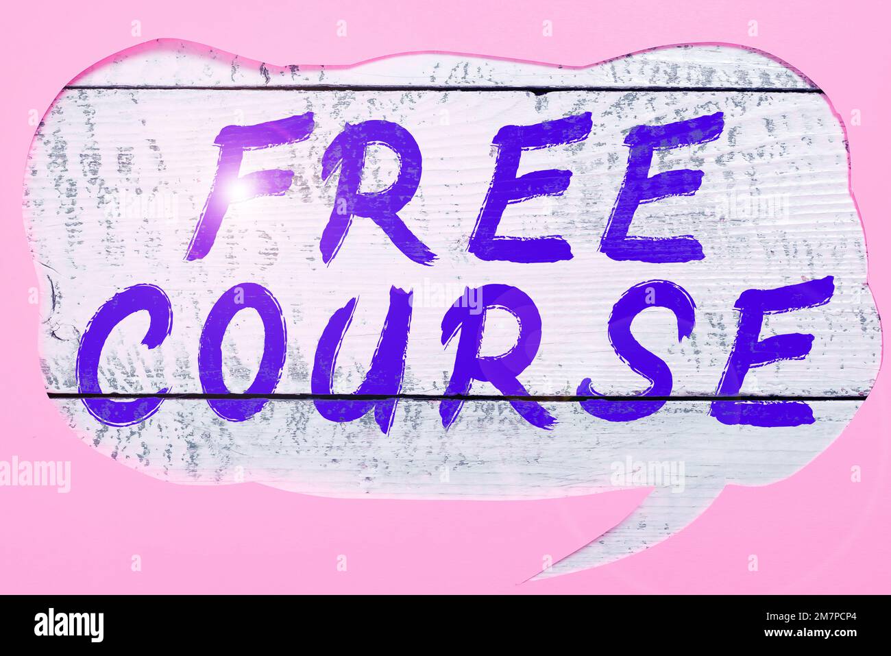 Hand writing sign Free Course, Concept meaning series of lessons or ...