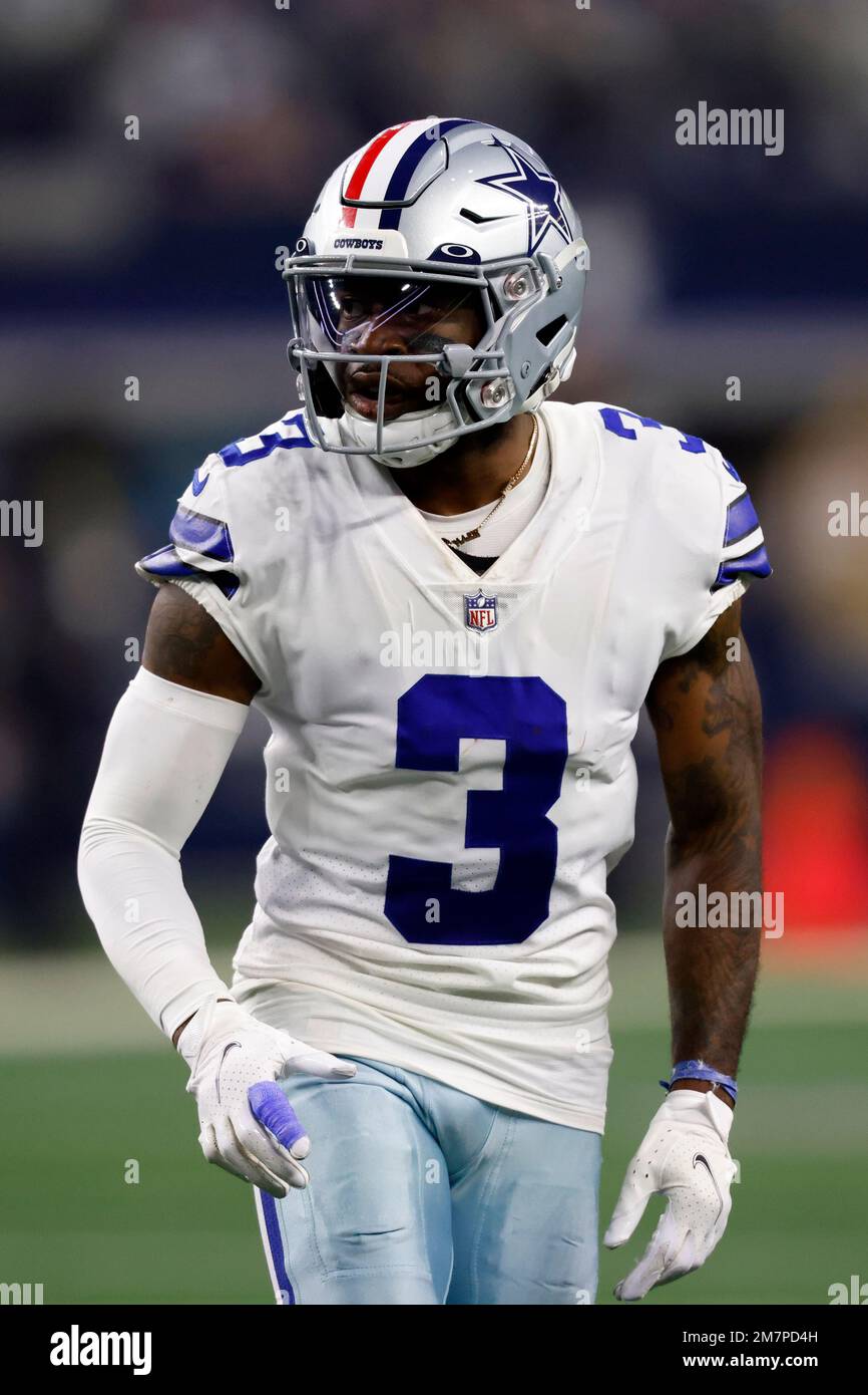 Dallas Cowboys cornerback Anthony Brown (3) looks on against the ...