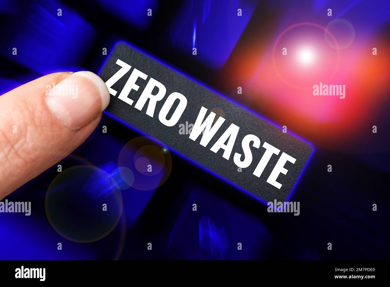 Inspiration showing sign Zero Waste, Business concept industrial responsibility includes ...
