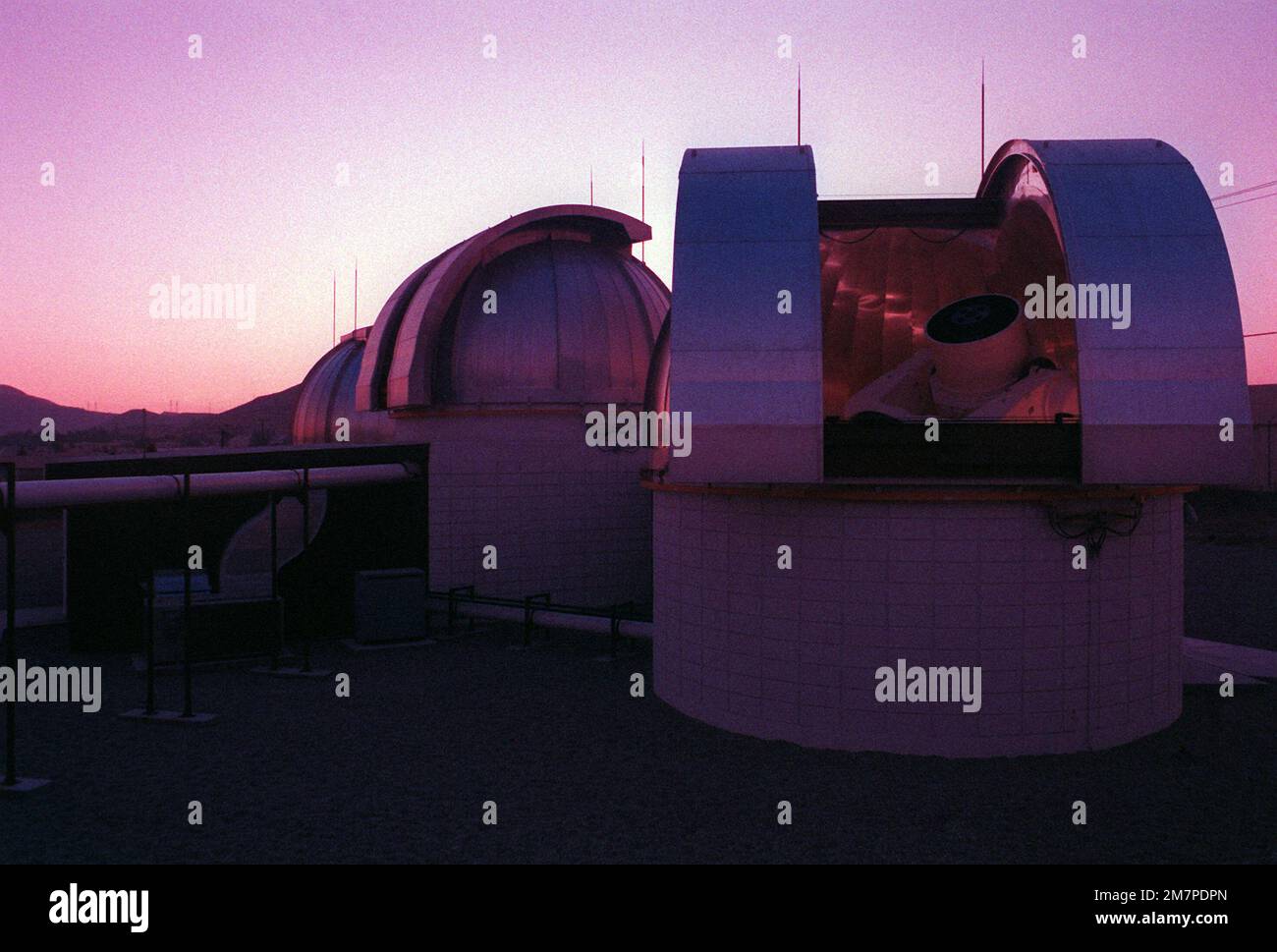 Exterior view of Ground Electro Optical Deep Space Surveillance System ...