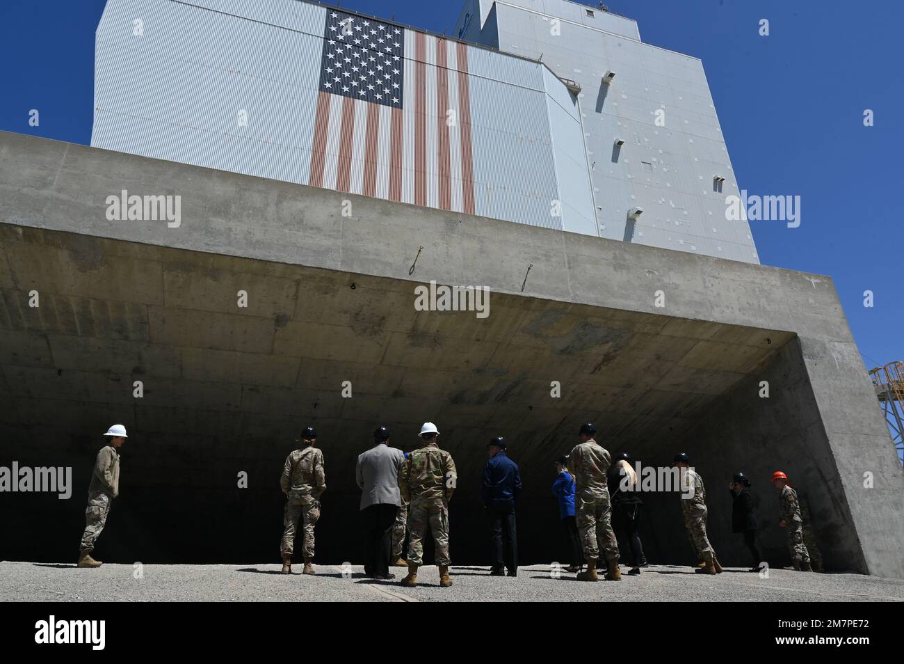 Several honorary commanders and of Vandenberg Space Force Base visit ...