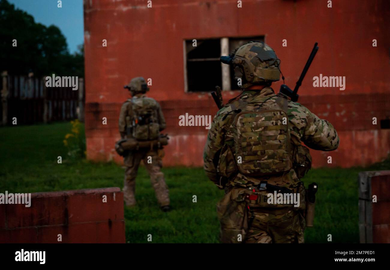 U.S. Air Force Special Tactics operators with the 24th Special ...