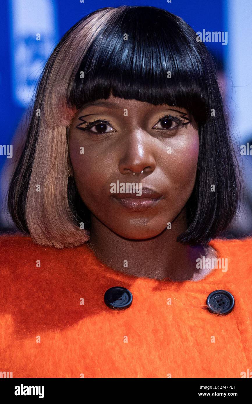 Tamara Lawrance poses for photographers upon arrival for 'The British ...