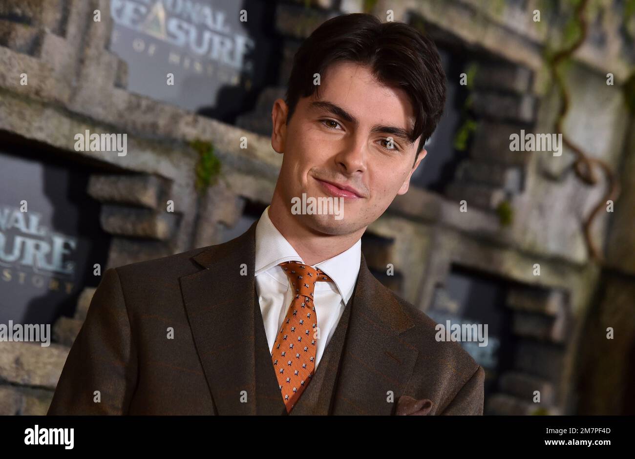 Dylan Michael Douglas arrives at a red carpet event for "National ...
