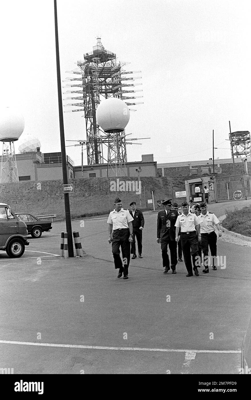 GEN Lew Allen Jr., chief of staff, U.S. Air Force, visits Tempelhof ...