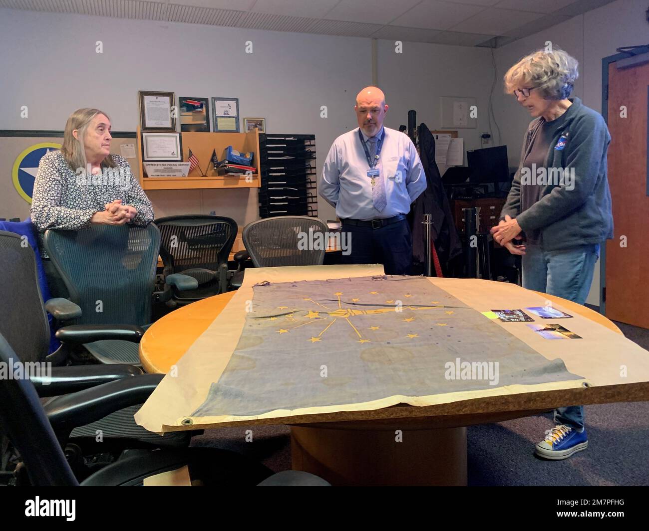 Susan Anderson (right) provides some insights to the State of Indiana ...