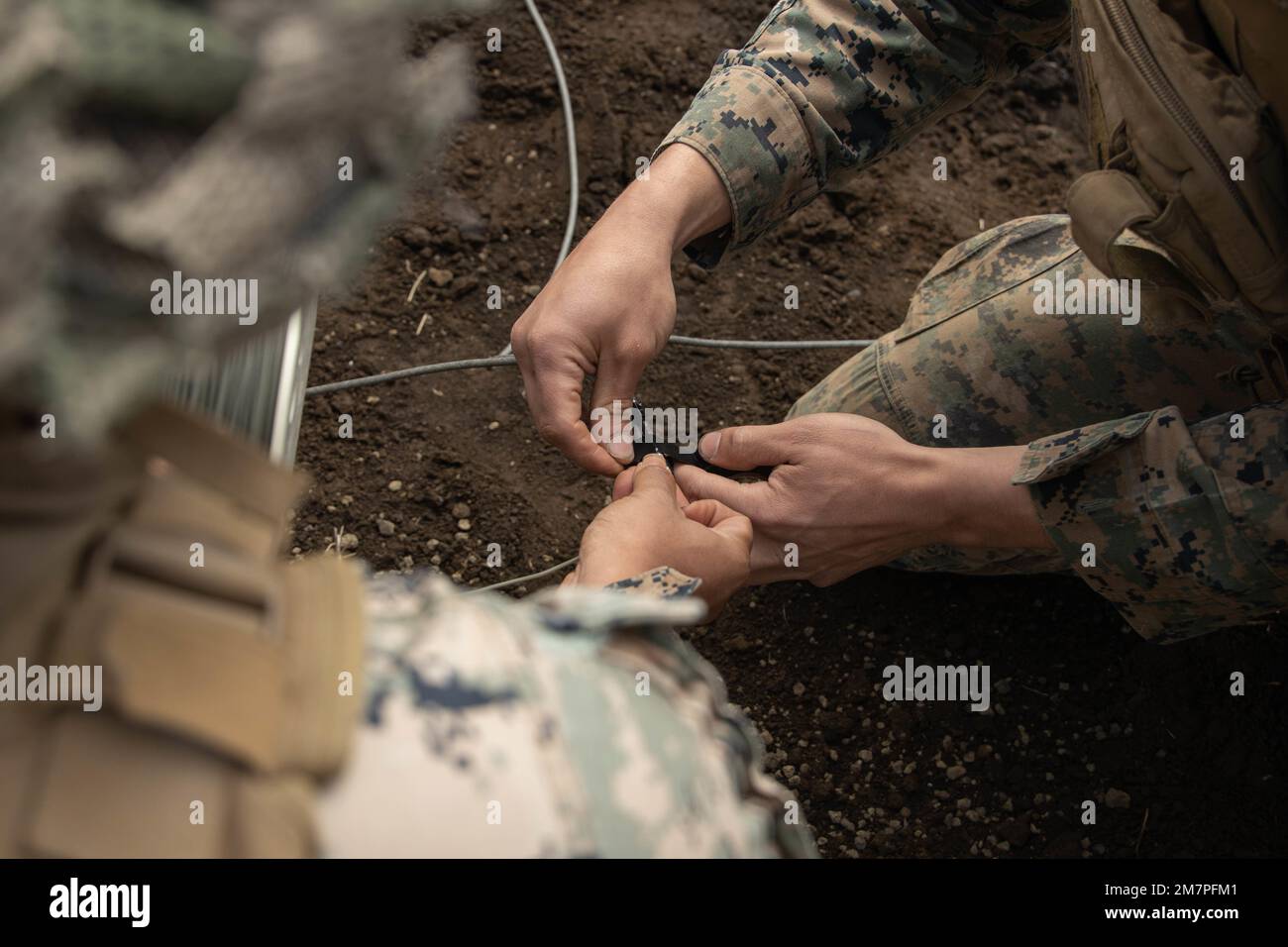 U.S. Marines with 1st Battalion, 3d Marines, 3d Marine Division prime ...