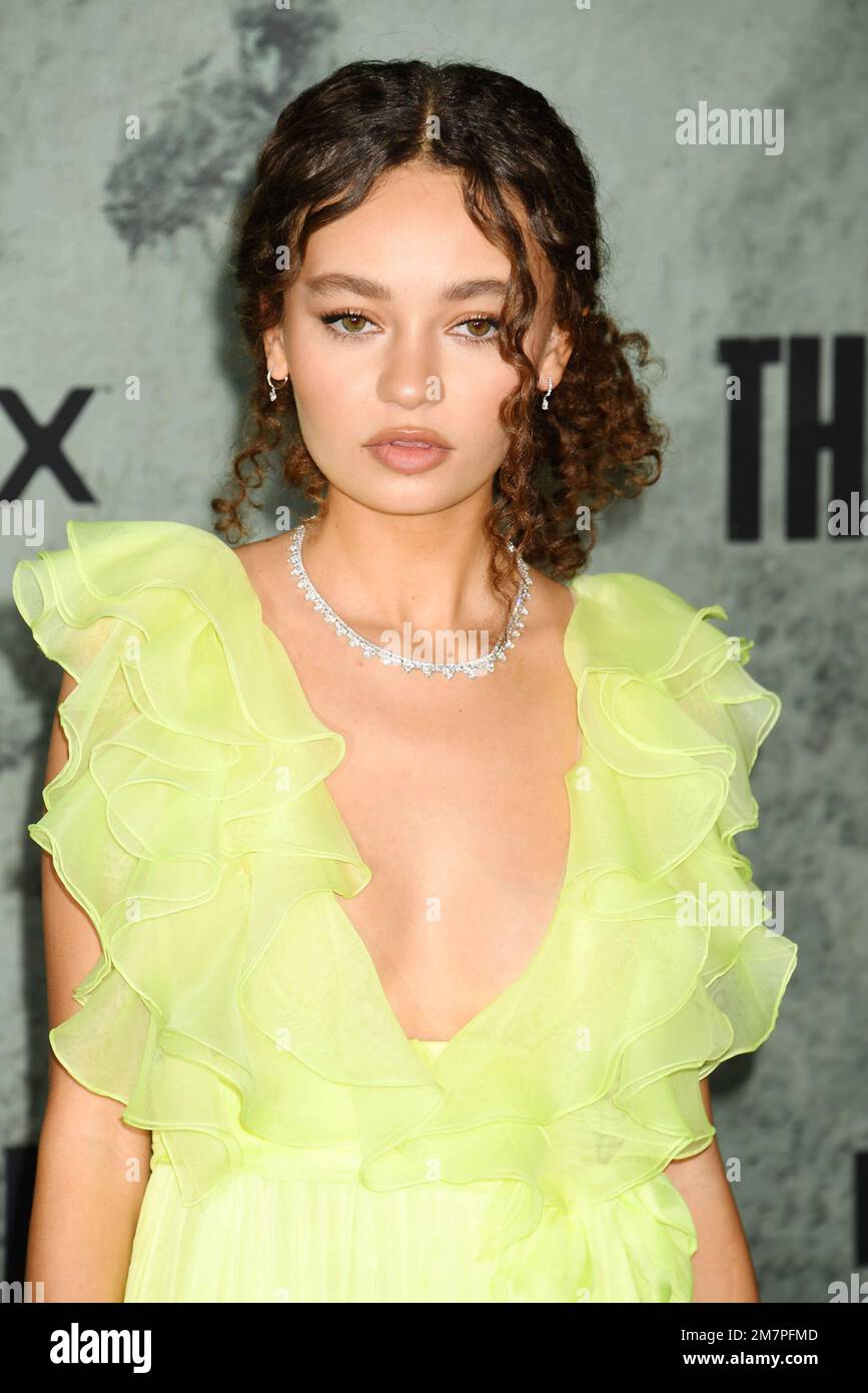 LOS ANGELES, CALIFORNIA - JANUARY 09: Nico Parker attends the Los ...