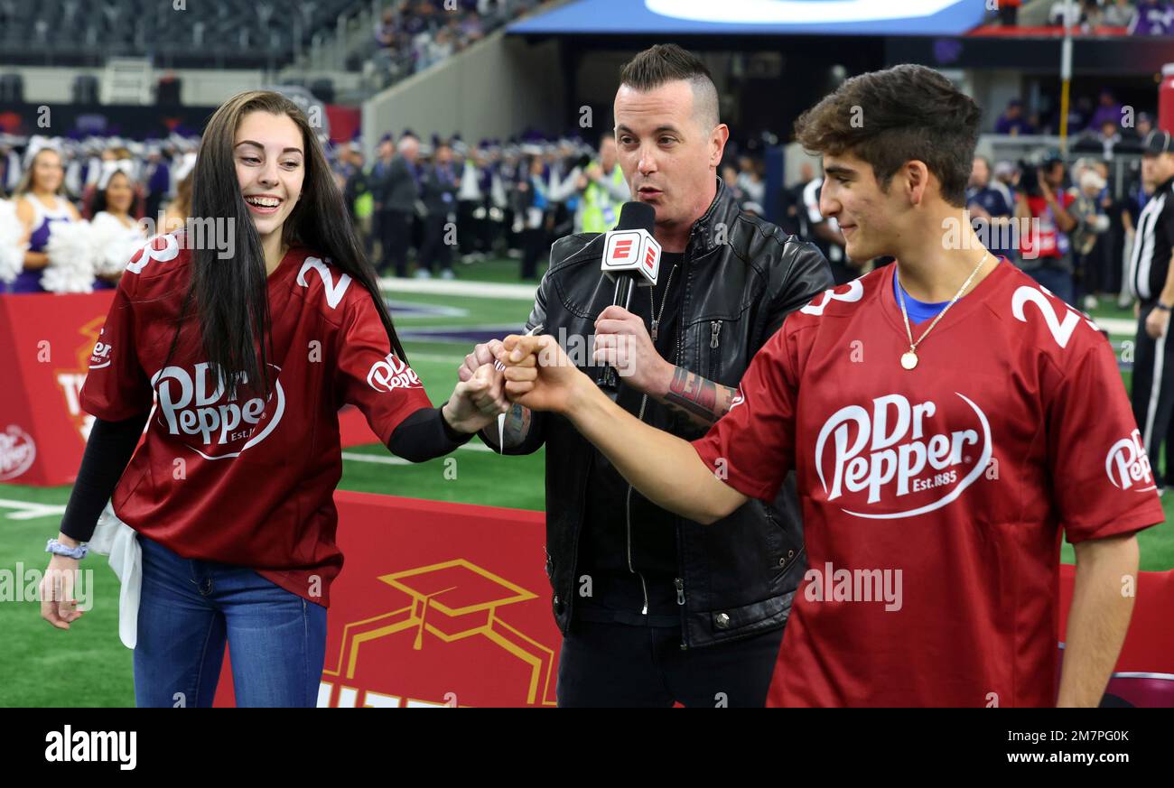 IMAGE DISTRIBUTED FOR DR PEPPER - Malia B., left, and Daniel Y., right ...