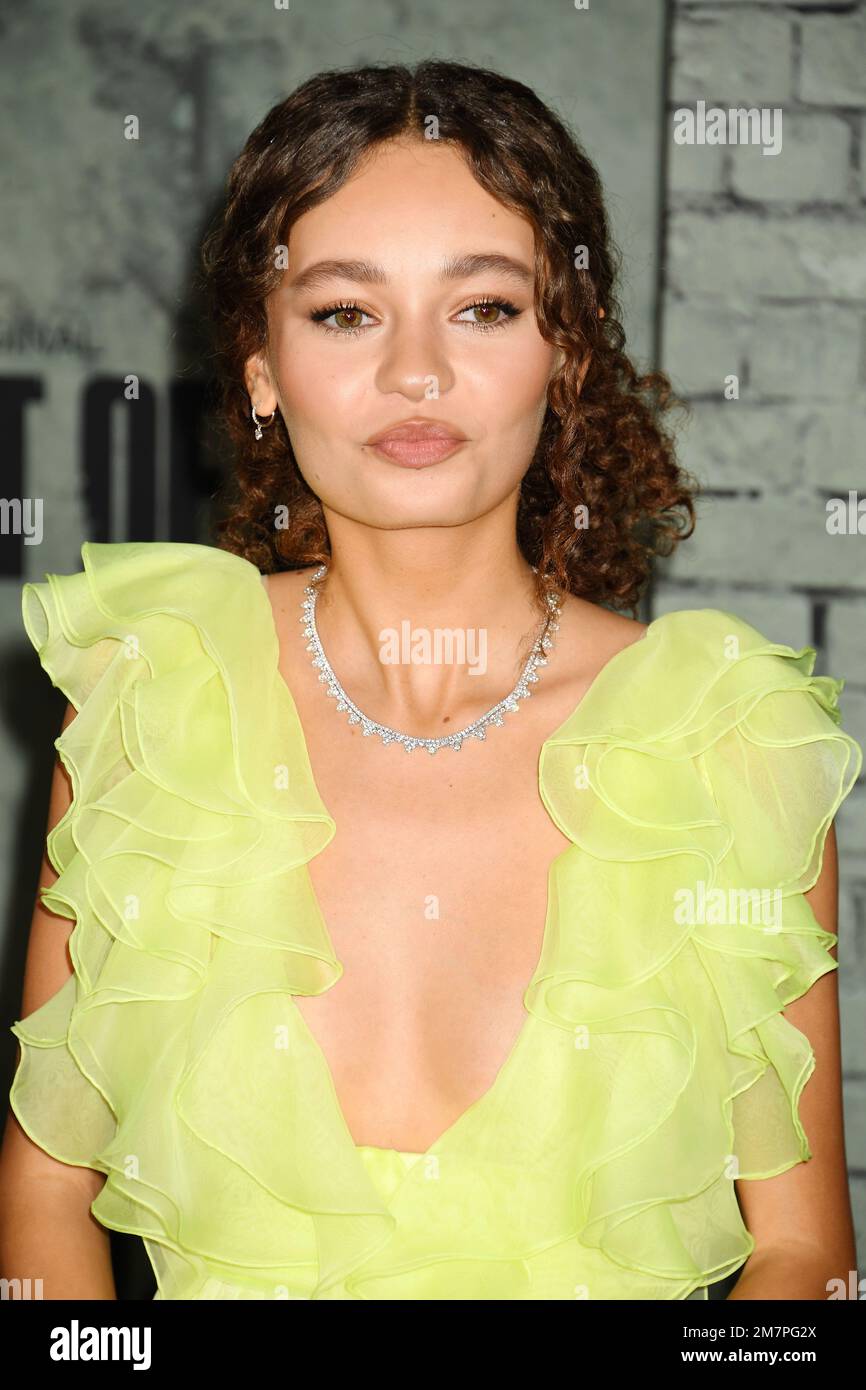 LOS ANGELES, CALIFORNIA - JANUARY 09: Nico Parker attends the Los ...