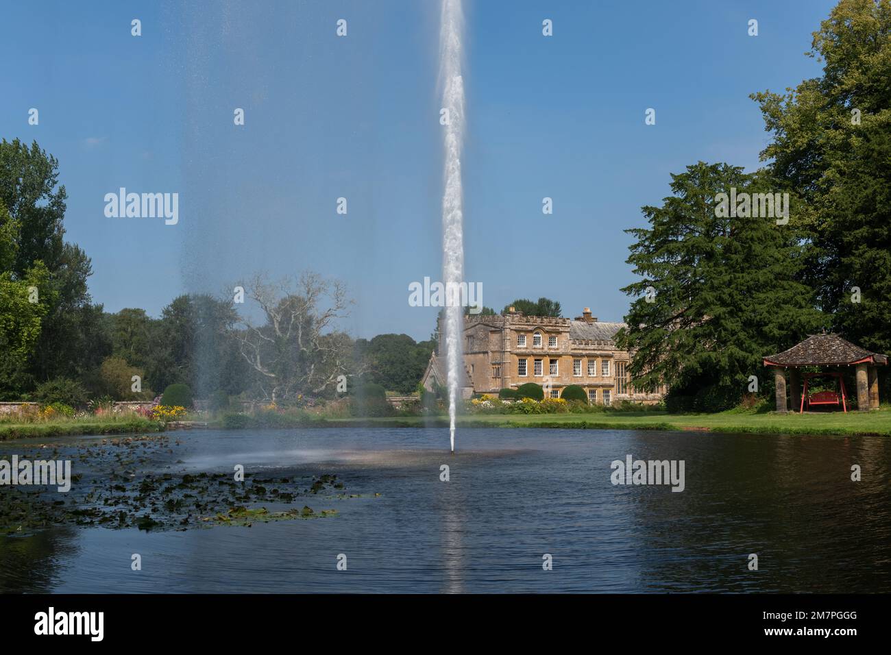 Chard.Somerset.United Kingdom.September 4th 2021.The centenary fountain ...