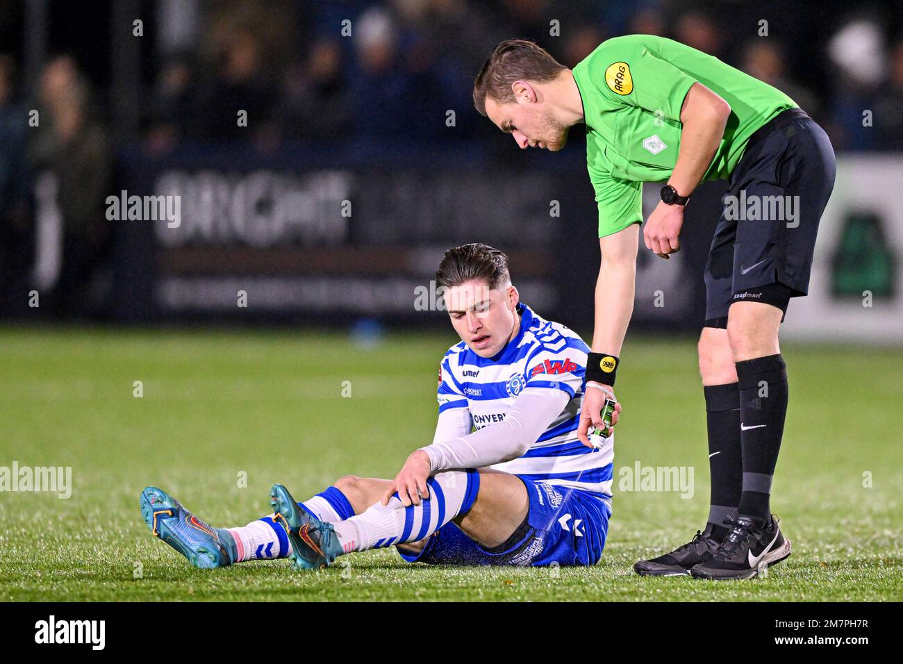 DEN HAAG, NETHERLANDS - JANUARY 10: Sam Bisselink of De Graafschap ...