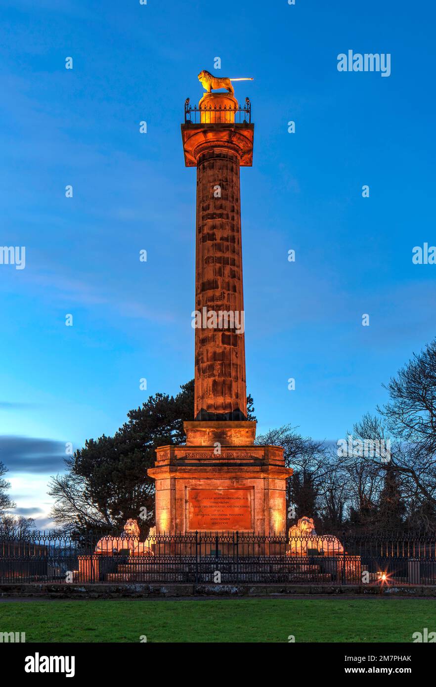 Alnwick tenantry column hi-res stock photography and images - Alamy