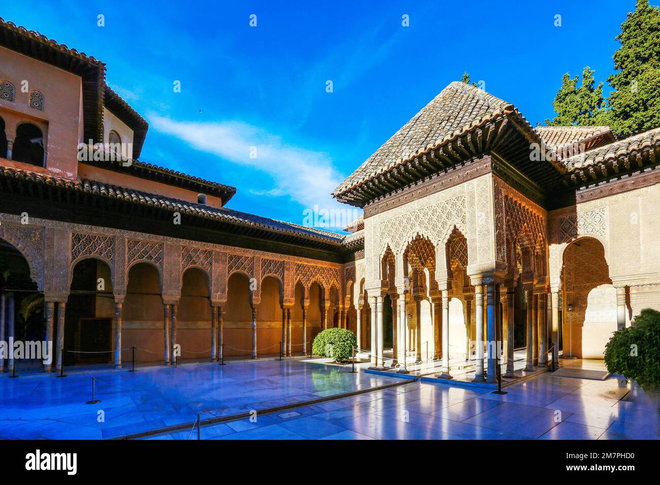 Palace of the Lions (Palacio de los Leones) - private chambers of the ...