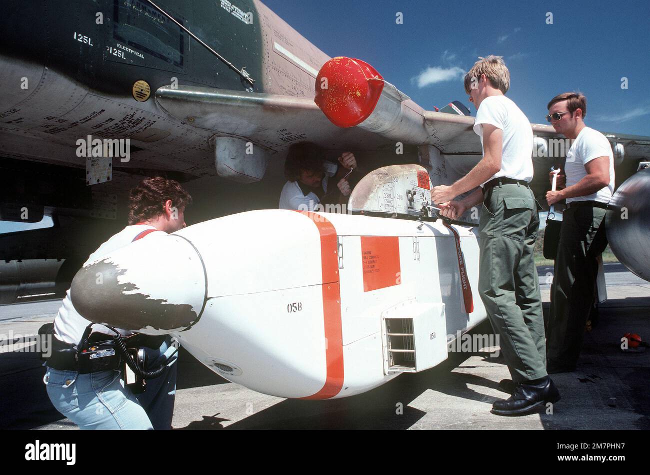Personnel load a joint tactical information distribution system (JTIDS ...