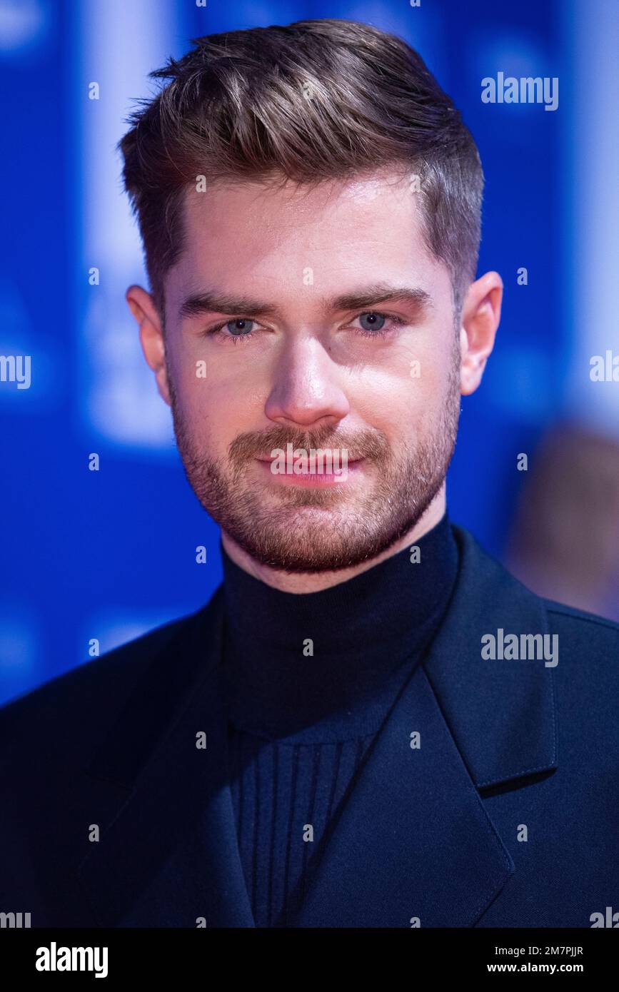 Lukas Dhont poses for photographers upon arrival for 'The British ...