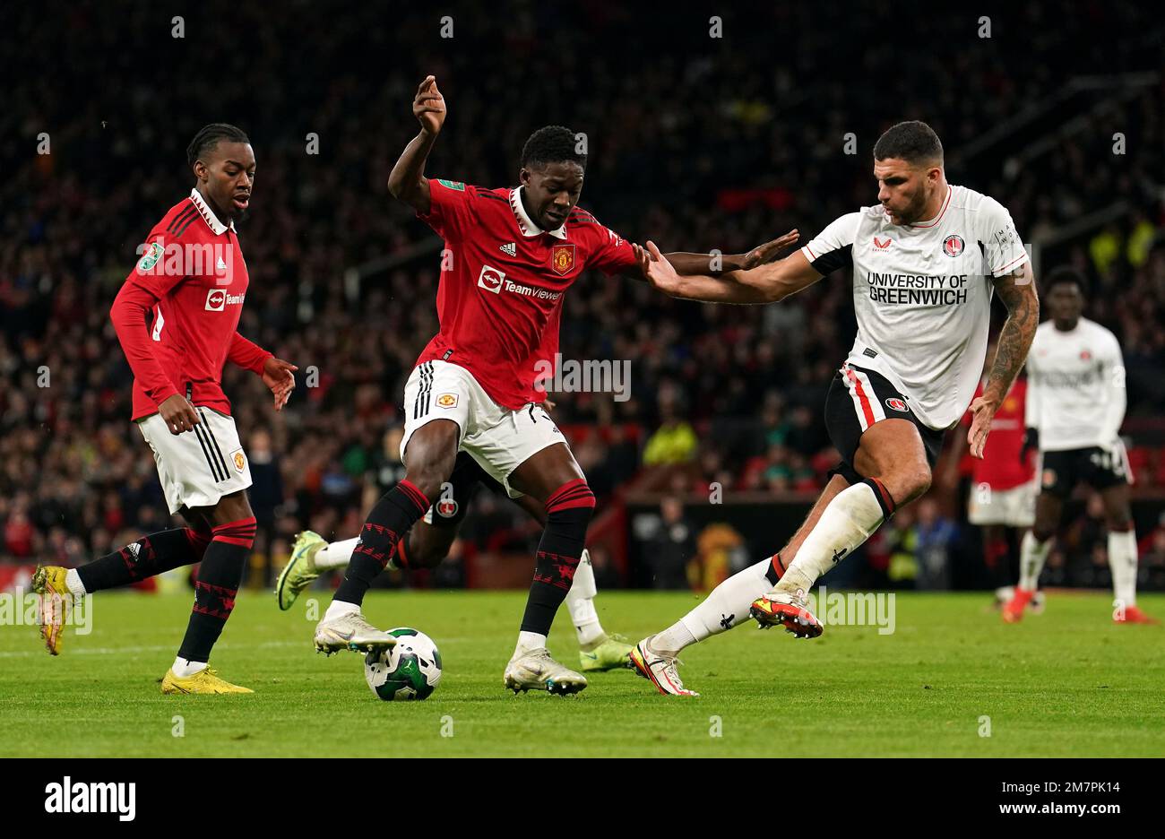 Kobbie mainoo man utd hi-res stock photography and images - Alamy