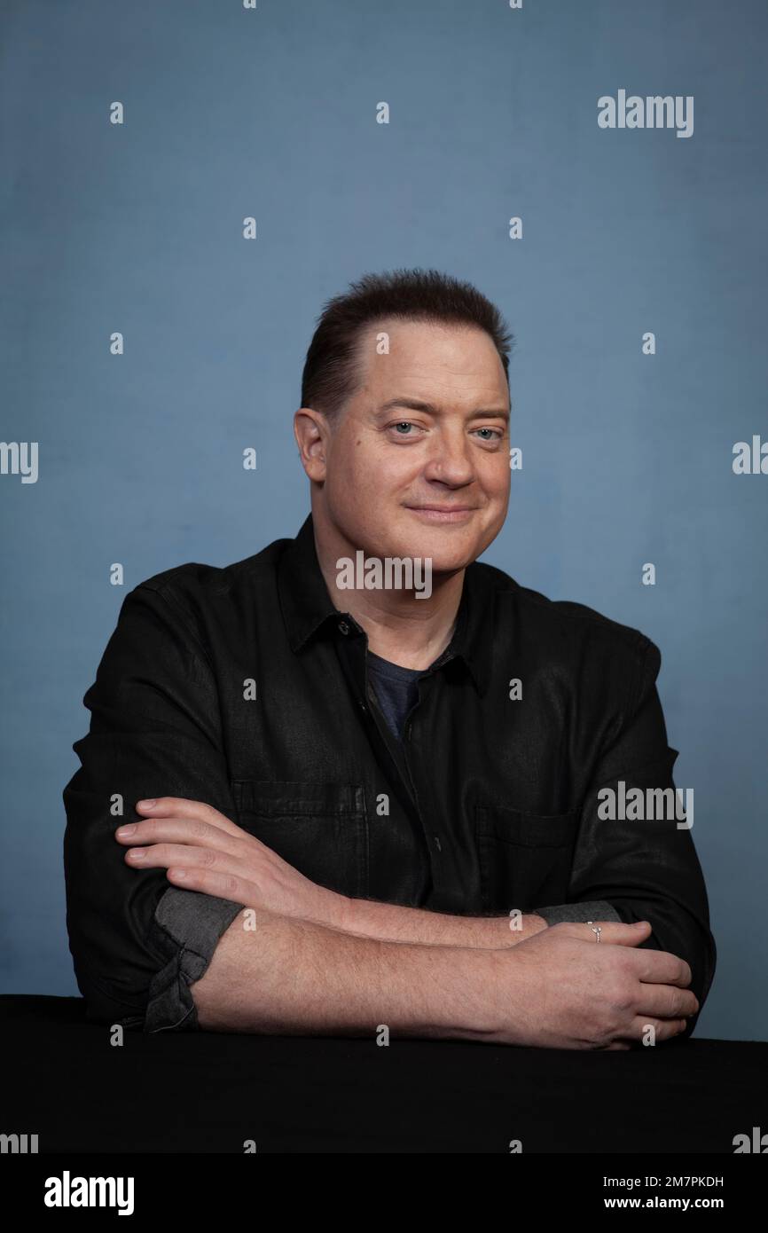 Brendan Fraser poses for a portrait in Los Angeles on Friday, Nov. 18 ...