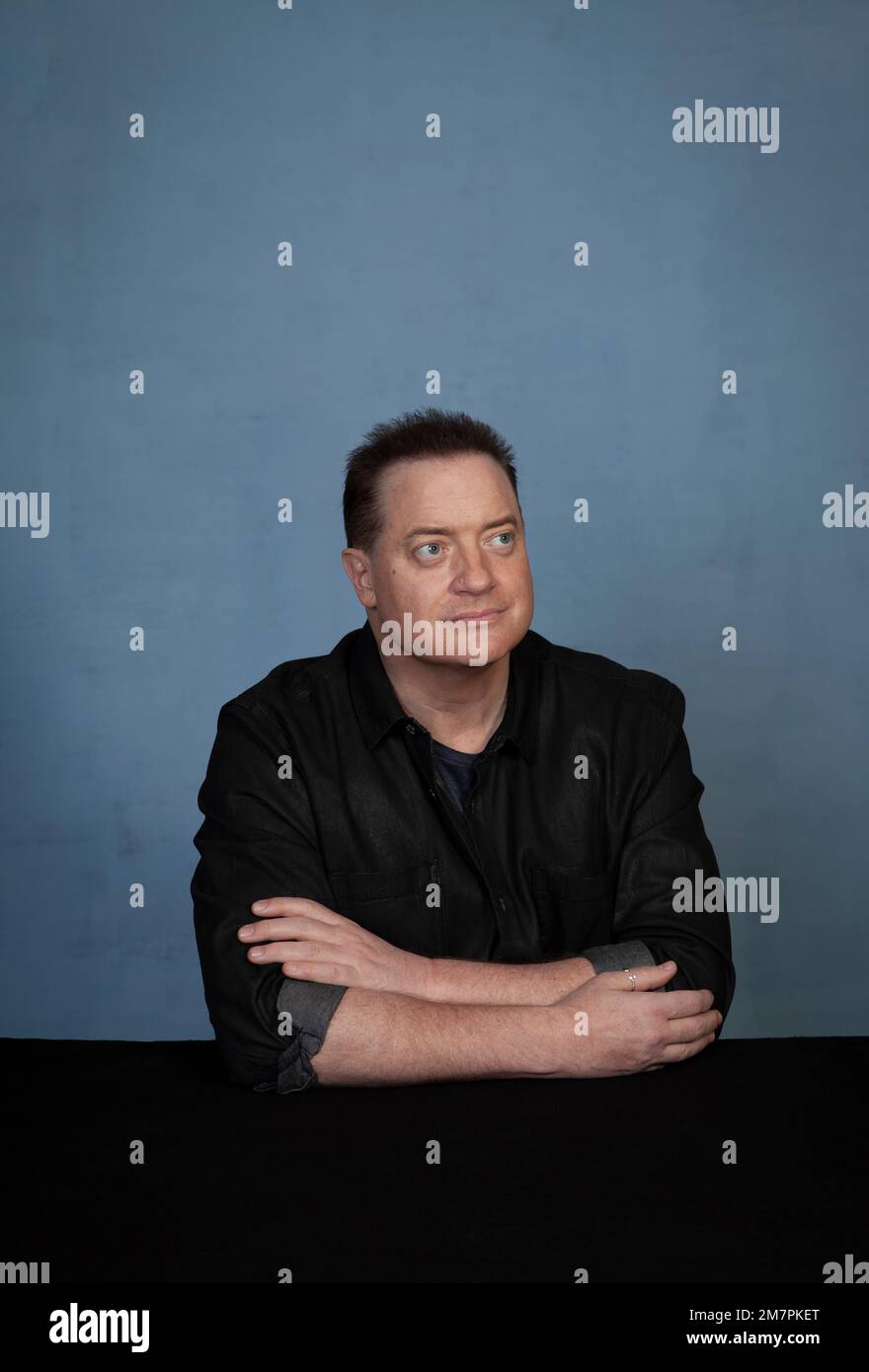 Brendan Fraser poses for a portrait in Los Angeles on Friday, Nov. 18 ...