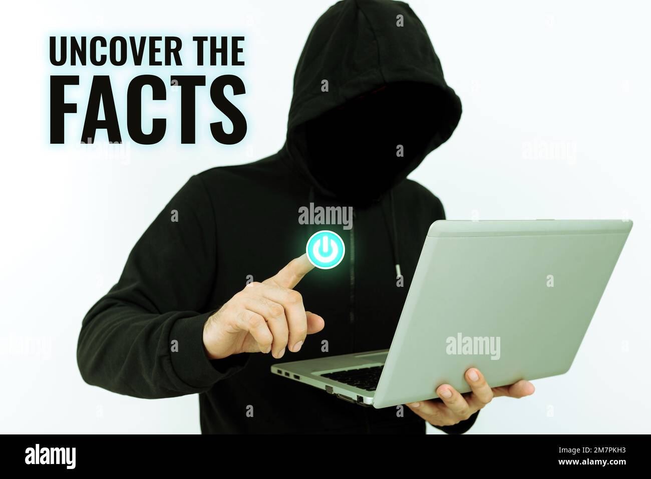 Conceptual display Uncover The Facts. Business showcase Find the truth ...