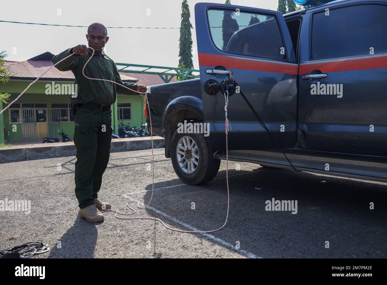 1st Sgt. Jeto M. P. Da Costa De Sousa, A member of the Timor-Leste ...