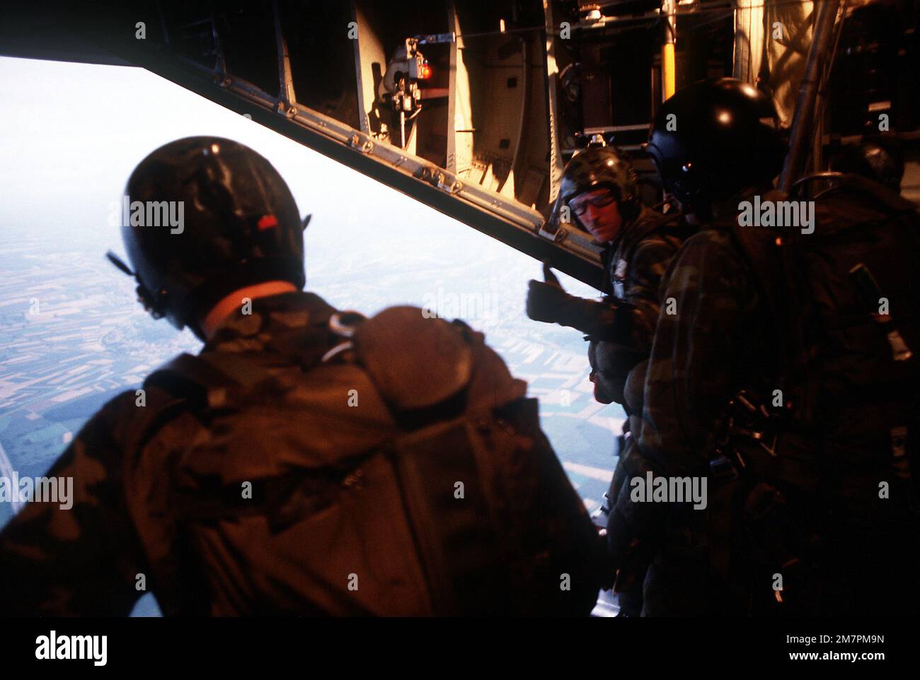 The 7th Special Operations Squadron (SOS) conducts training for special ...